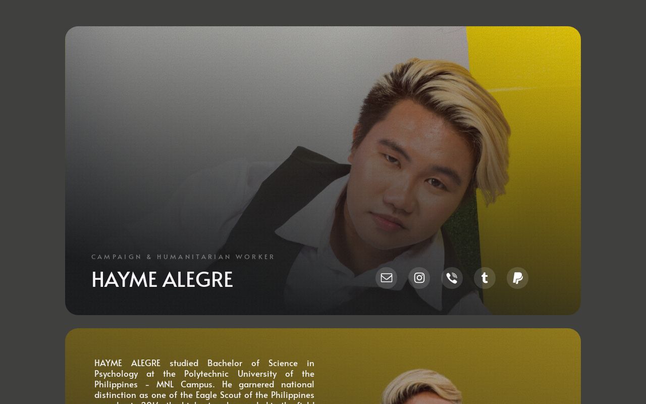 hayme alegre